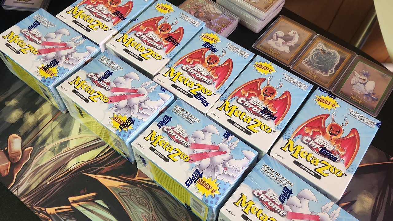 Opening 10 Metazoo Topps Chrome Blaster Boxes!! - YouTube