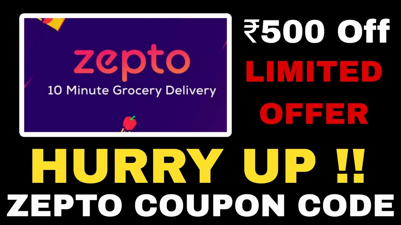 ₹499 Off 🎉 Zepto Coupon Code April 2025 🎉 | Save Big on Your Groceries ...