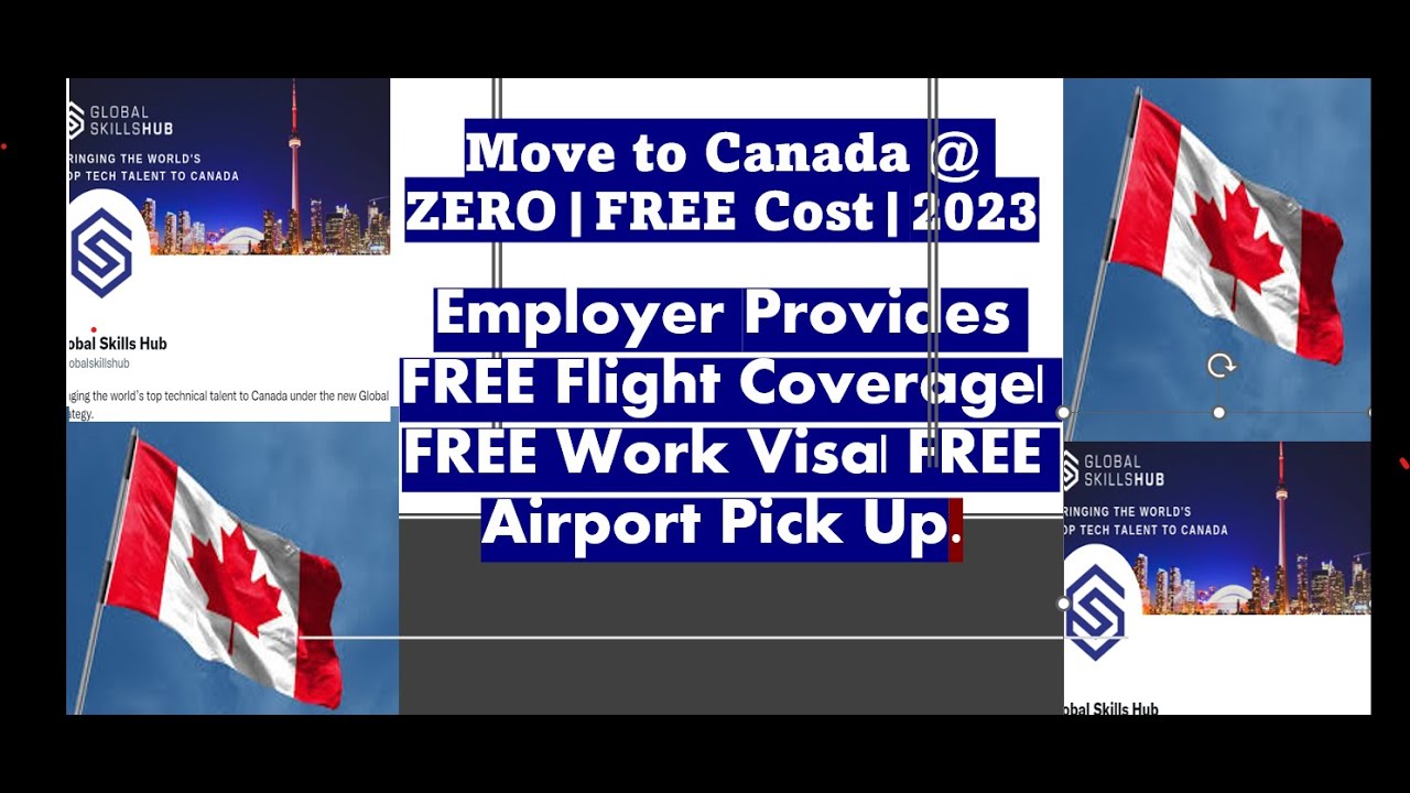 Move to Canada in 2023| Employer Provides FREE Flight Coverage| work ...