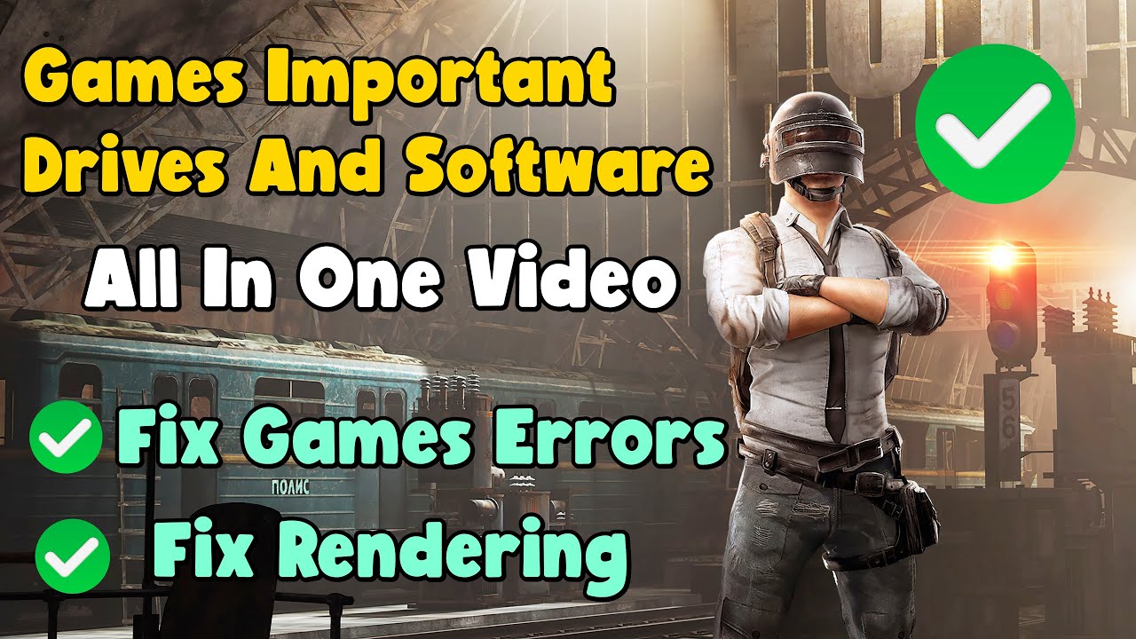 Games Important Drivers Download & Install Fix Games Errors. - YouTube