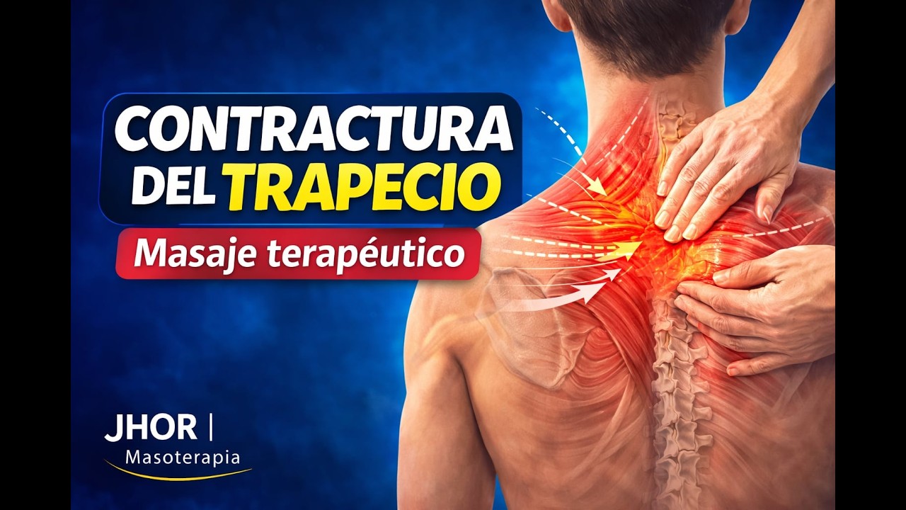 Contractura del Trapecio: cómo el masaje alivia el dolor de cuello y ...