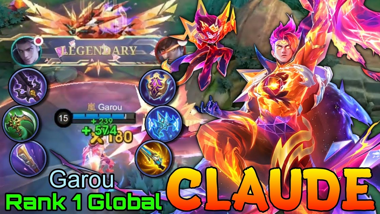 Perfect Play Claude Unstoppable Build - Top 1 Global Claude by Garou ...