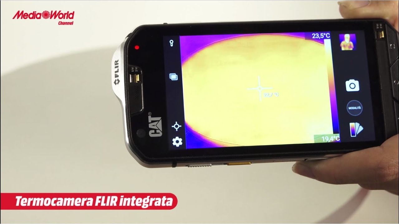CAT S60 a prova di crash test con termocamera - Recensione ITA - YouTube