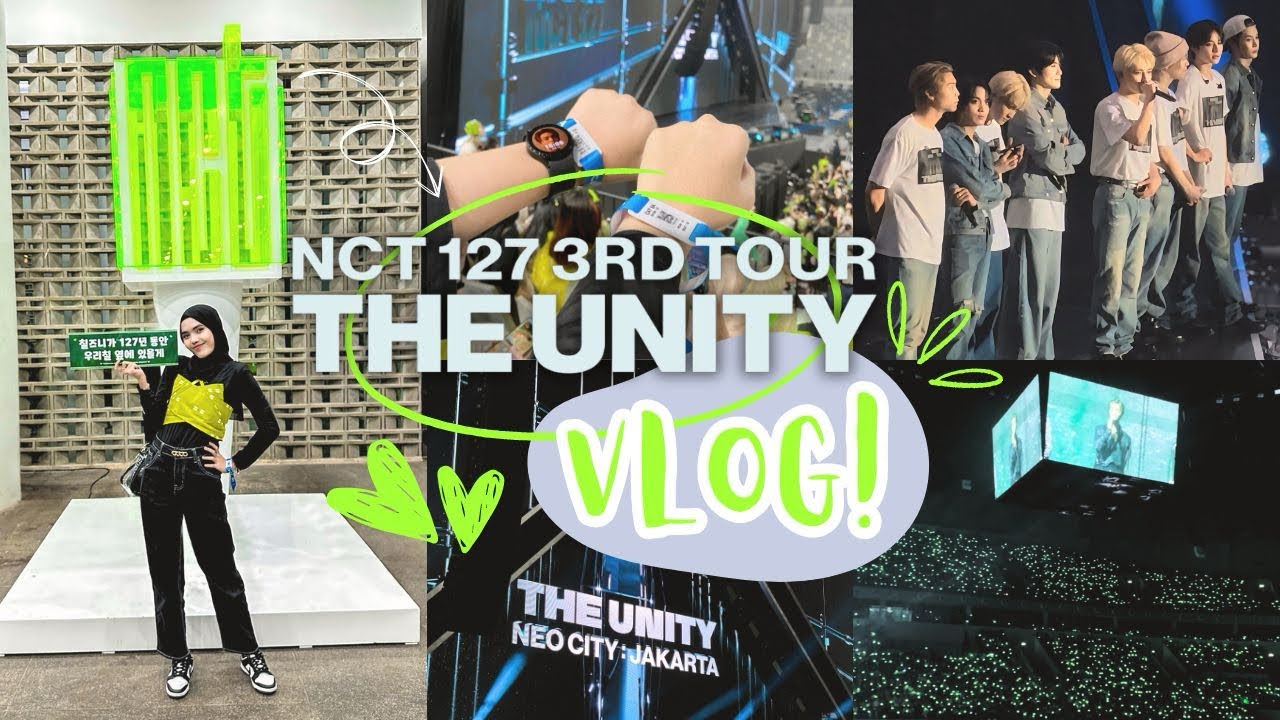 THE UNITY NCT 127 3RD TOUR CONCERT NEO CITY : JAKARTA DAY 1 💚 #VLOG17 ...