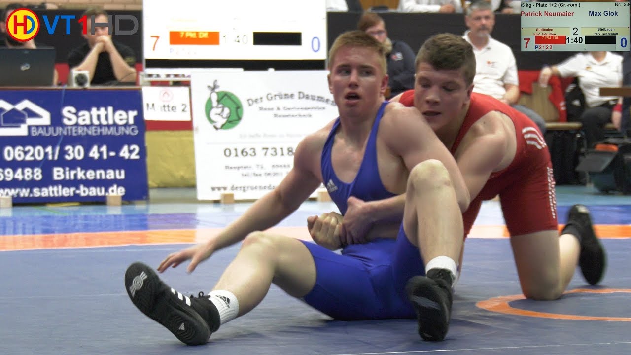 RINGEN | Deutsche Meisterschaft 2017 Cadets (Greco) - 85kg GOLD - YouTube