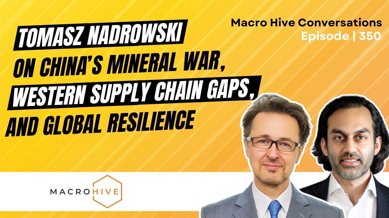 Ep. 350: Tomasz Nadrowski on China’s Mineral War, Western Supply Chain ...