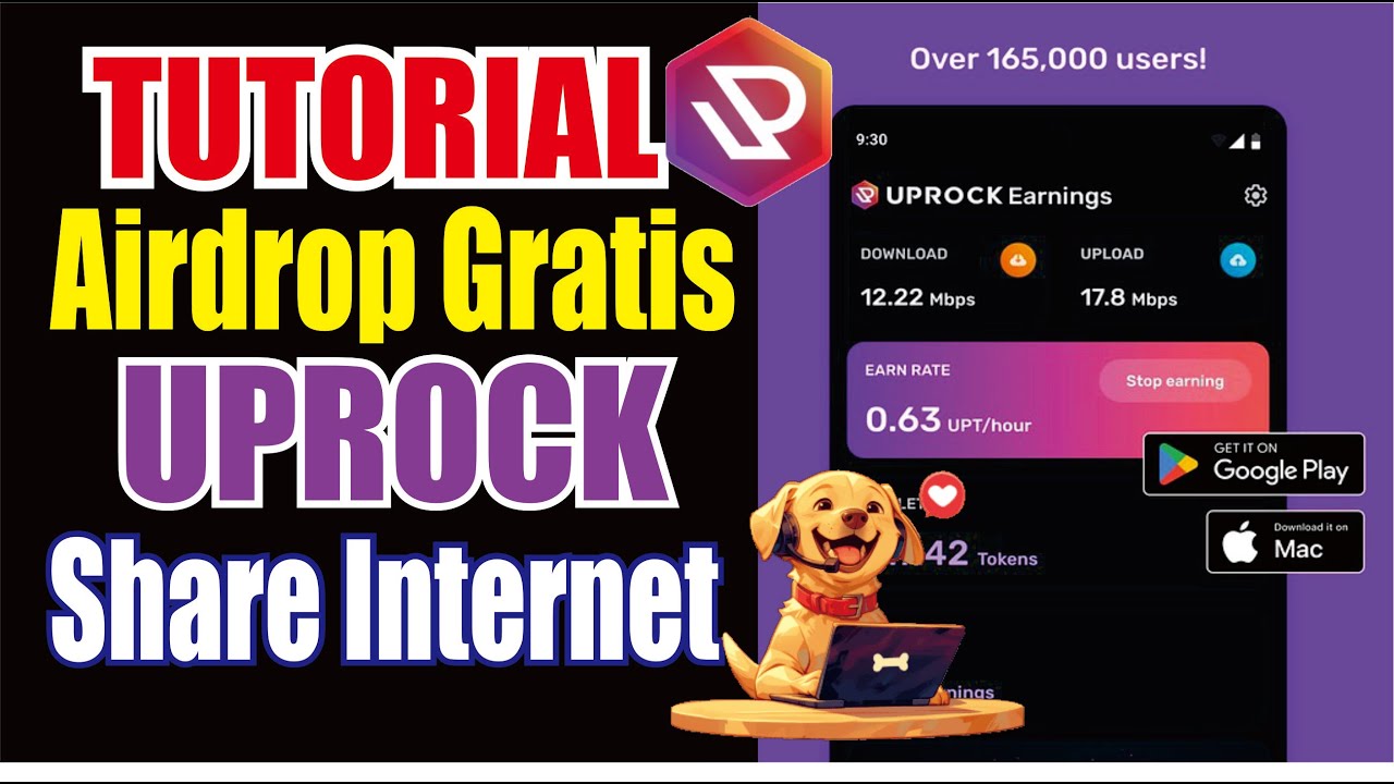 Tutorial Cara Dapetin Token UPT Uprock Gratis - YouTube