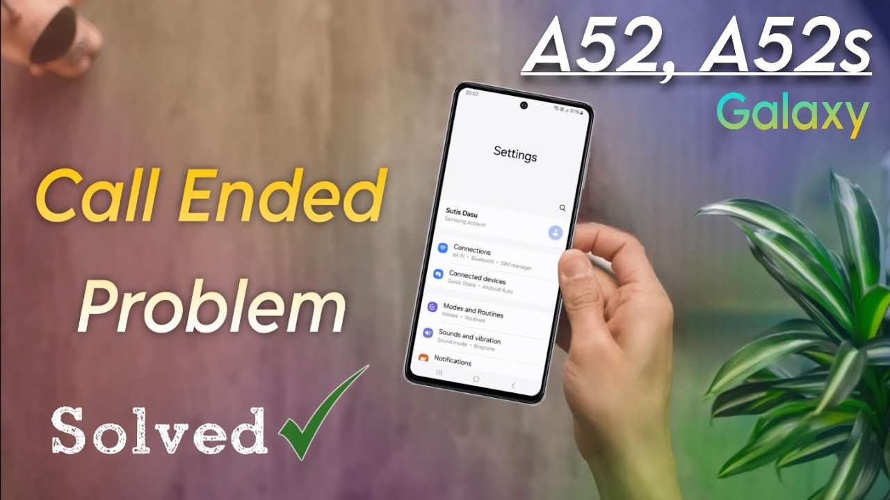 Samsung Galaxy A52, A52s Outgoing Call Problem | How to Solve Call ...