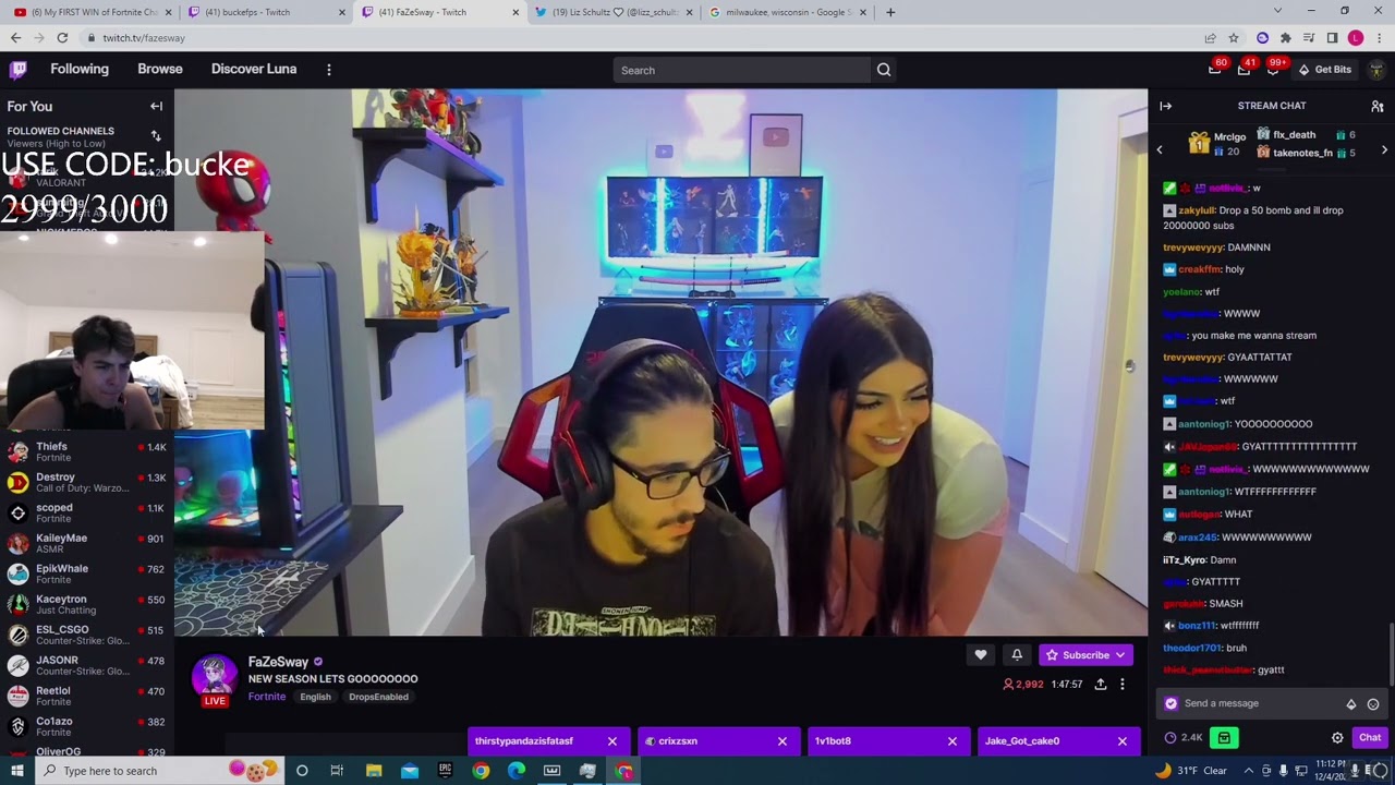 Bucke Reacts To Faze Sways Girlfriend Gyaaattt YouTube Bucke Reacts To Faze Sways Girlfriend Gyaaattt YouTube