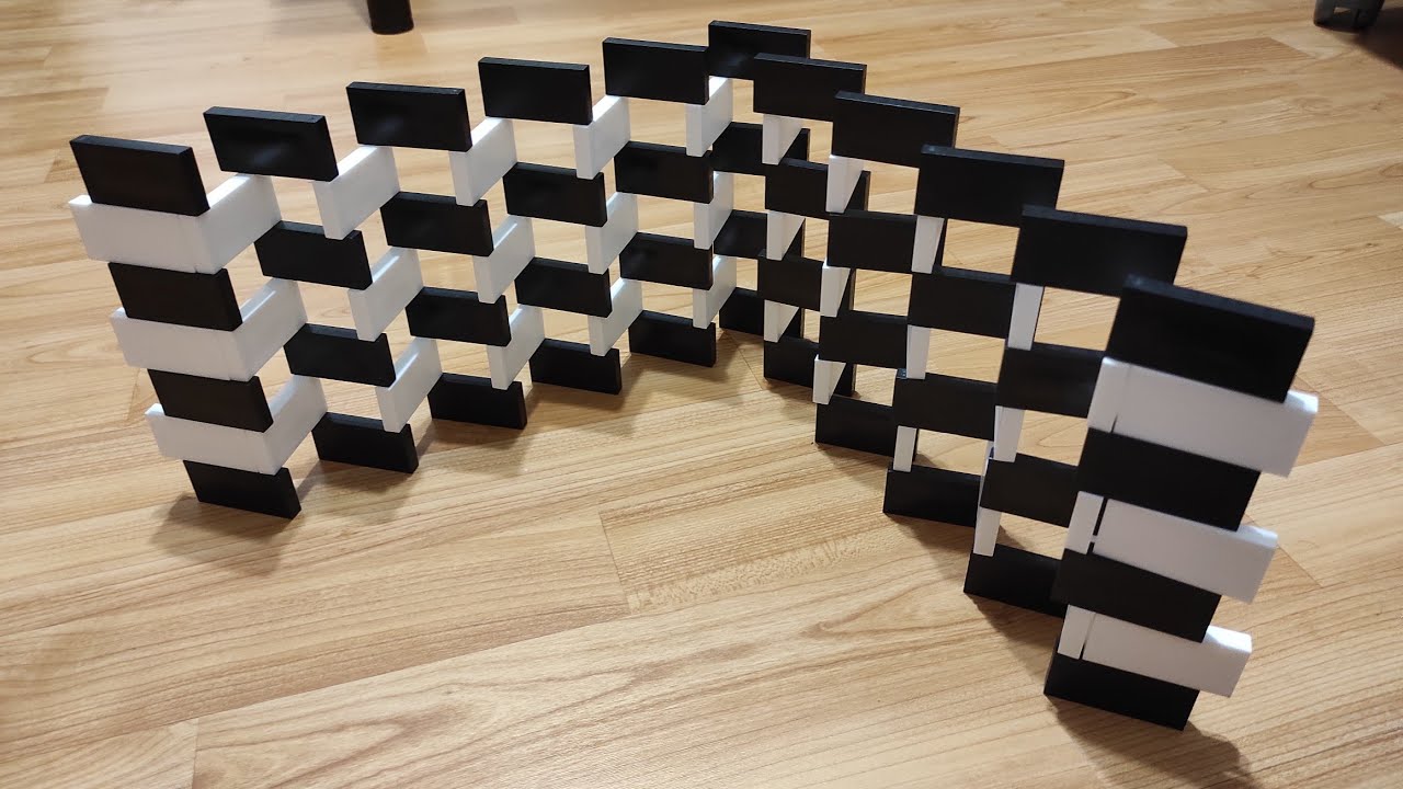 4 Ways to make domino walls turn 90°! +tutorials!! - YouTube