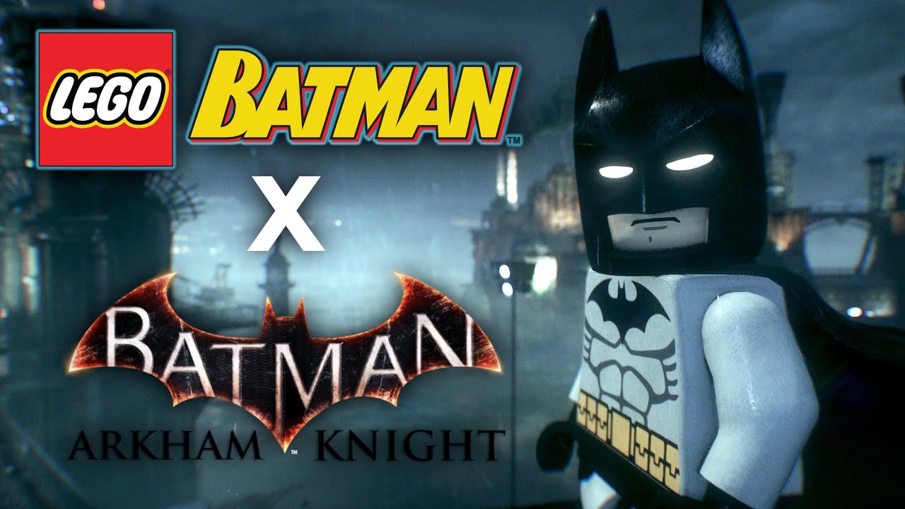 PLAYING AS LEGO BATMAN - Modded Arkham Knight - YouTube
