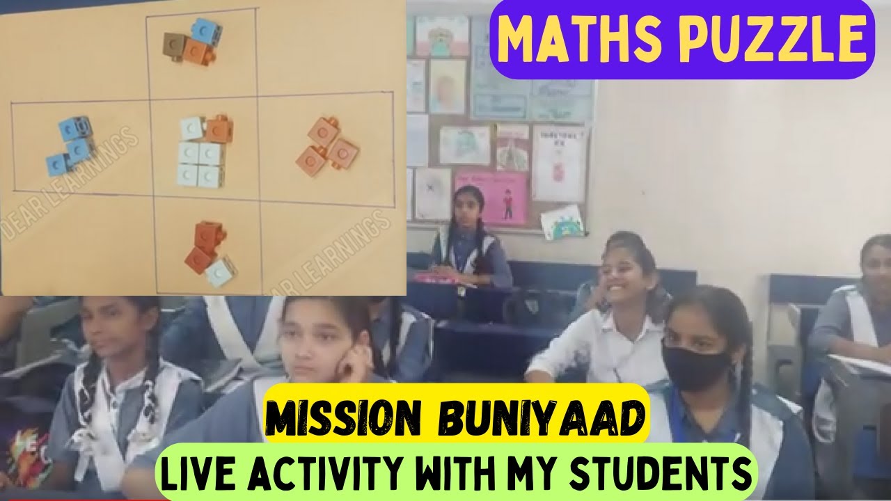 DOE Mission buniyad | Maths Puzzle | Maths Fun Games | Maths Fun Activity | Maths Activity - YouTube