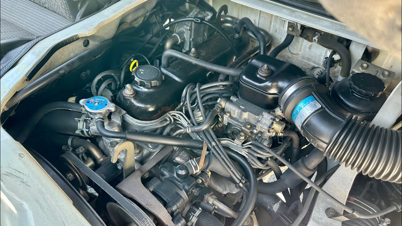 1991 TOYOTA LITEACE YM60 - GASOLINE - 4X4 - JDM - Engine - YouTube