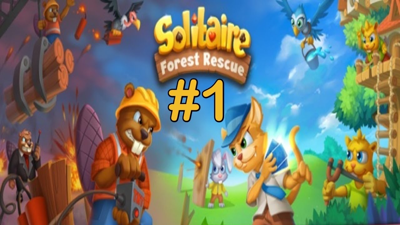 Solitaire Forest Rescue #1 - YouTube
