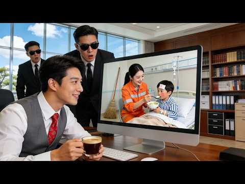 Komadaki CEO uyanır, kameraları izler—fakir temizlikçi hasta oğlunu besler. Ona aşık olur!