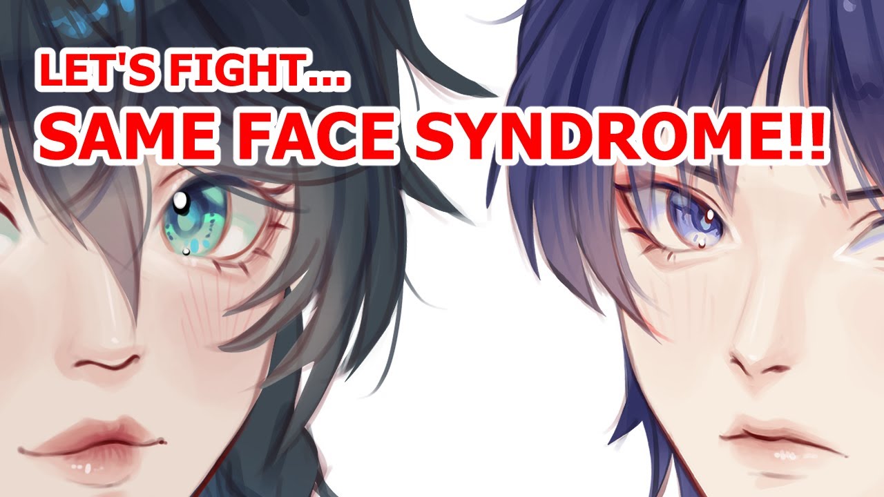 How I Tackle Same Face Syndrome in my Art - YouTube