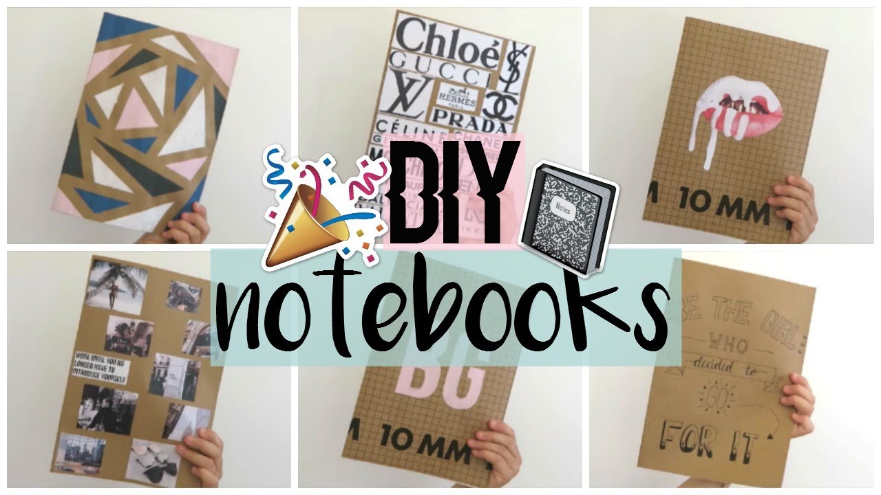 DIY Notebooks - YouTube