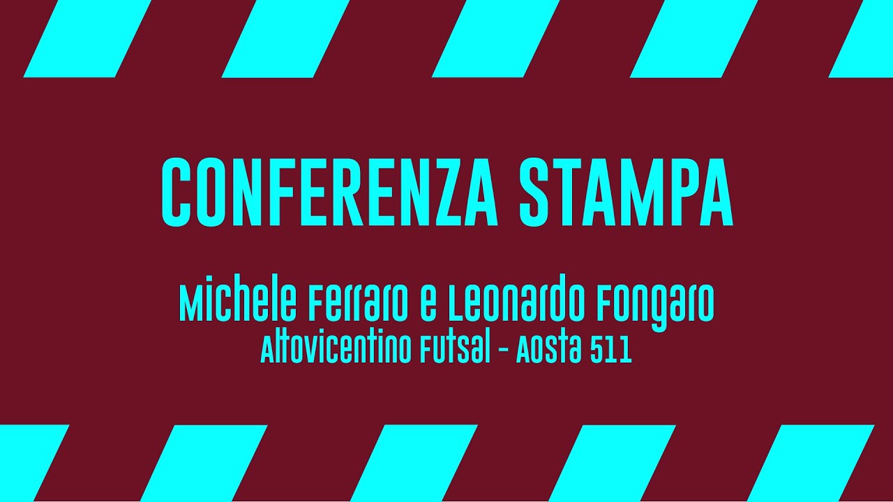 CONFERENZA STAMPA PRE-PARTITA 5^ GIORNATA SERIE A2 | Michele Ferraro e ...