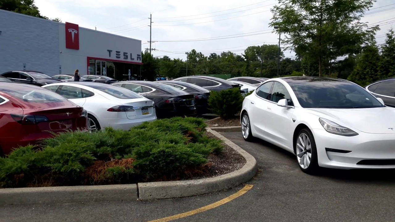 TESLA 🚗 SuperCharger ⚡@ Service Center | Paramus, NJ - YouTube