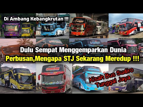 Kisah Po Sudiro Tunggal Jaya(STJ) Yang Dulu Menggemparkan Dunia Bus,Tapi Sekarang Sudah Meredup‼️