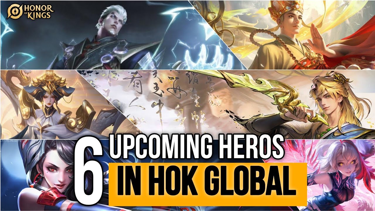 "Honor of Kings Leak! 6 New Heros You need to see!" - YouTube