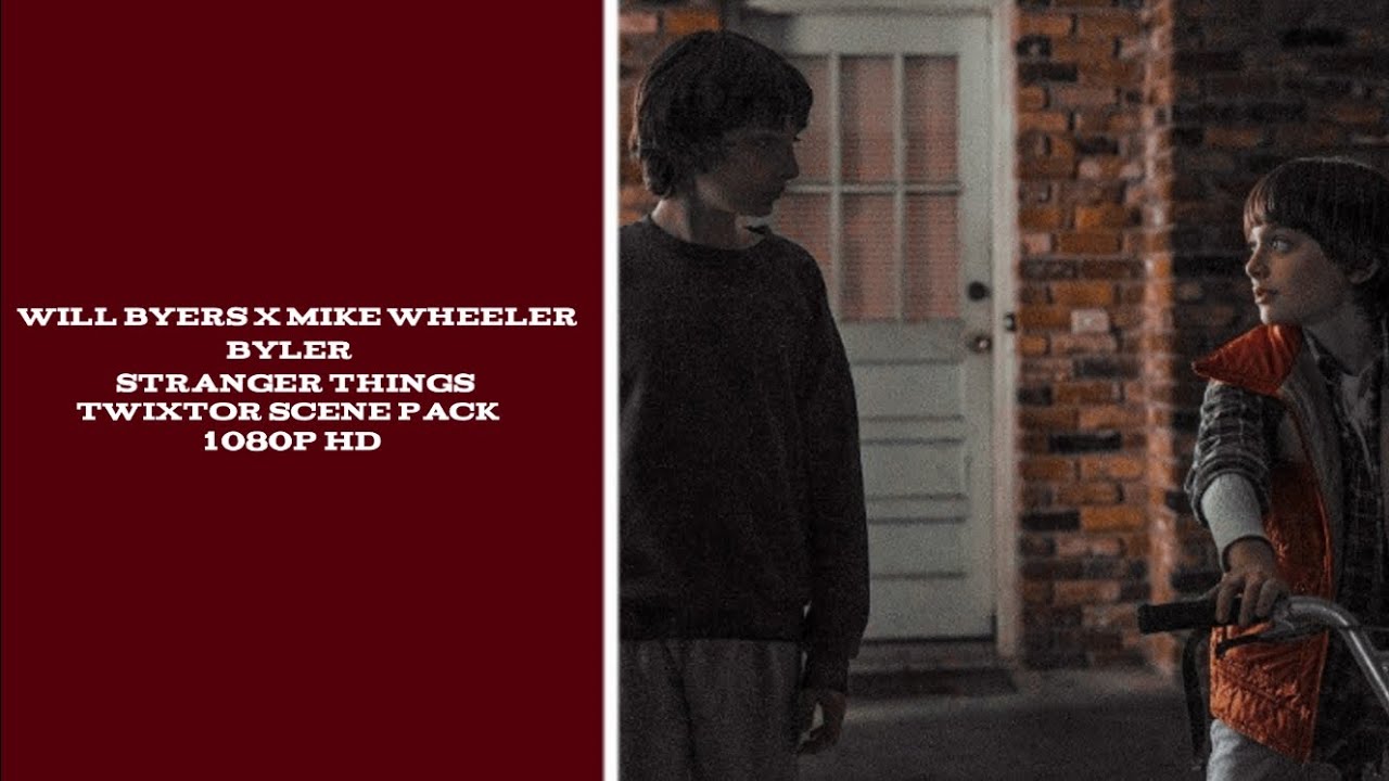 will byers x mike wheeler (byler) | stranger things | twixtor scene ...