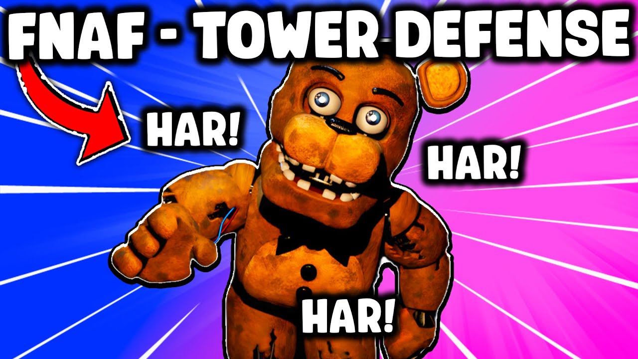 Five Night At Freddy's But Its A Tower Defense?! (FNAF Tower Defense ...