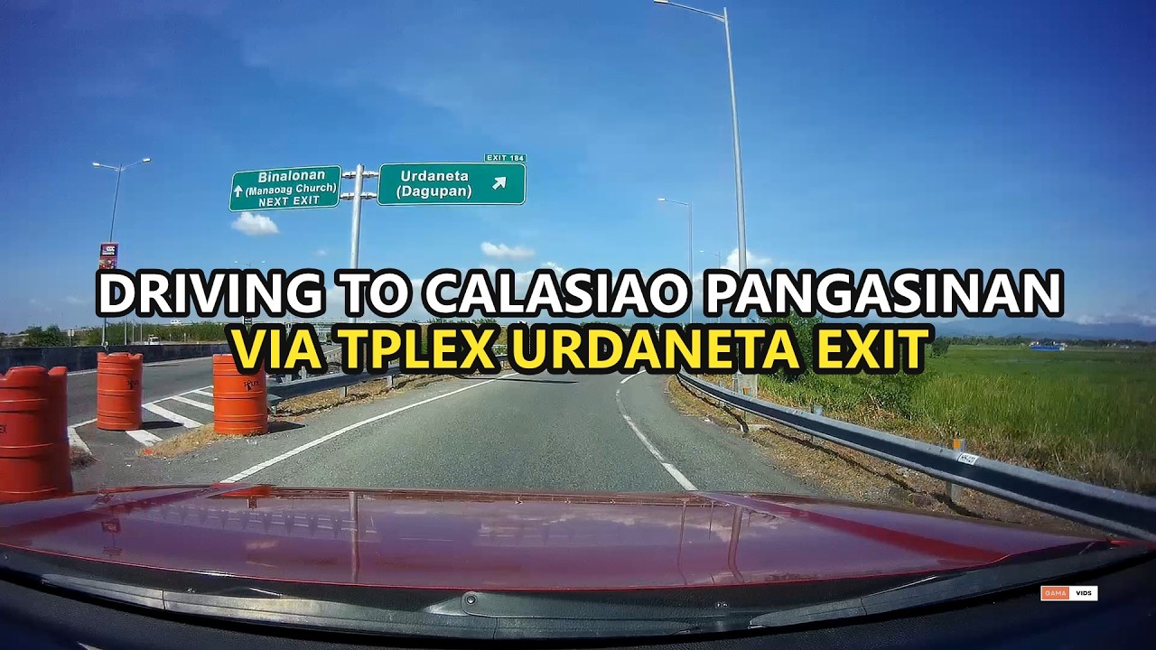 🚗 Driving to Calasiao Pangasinan via TPLEX Urdaneta Exit – Road Trip ...