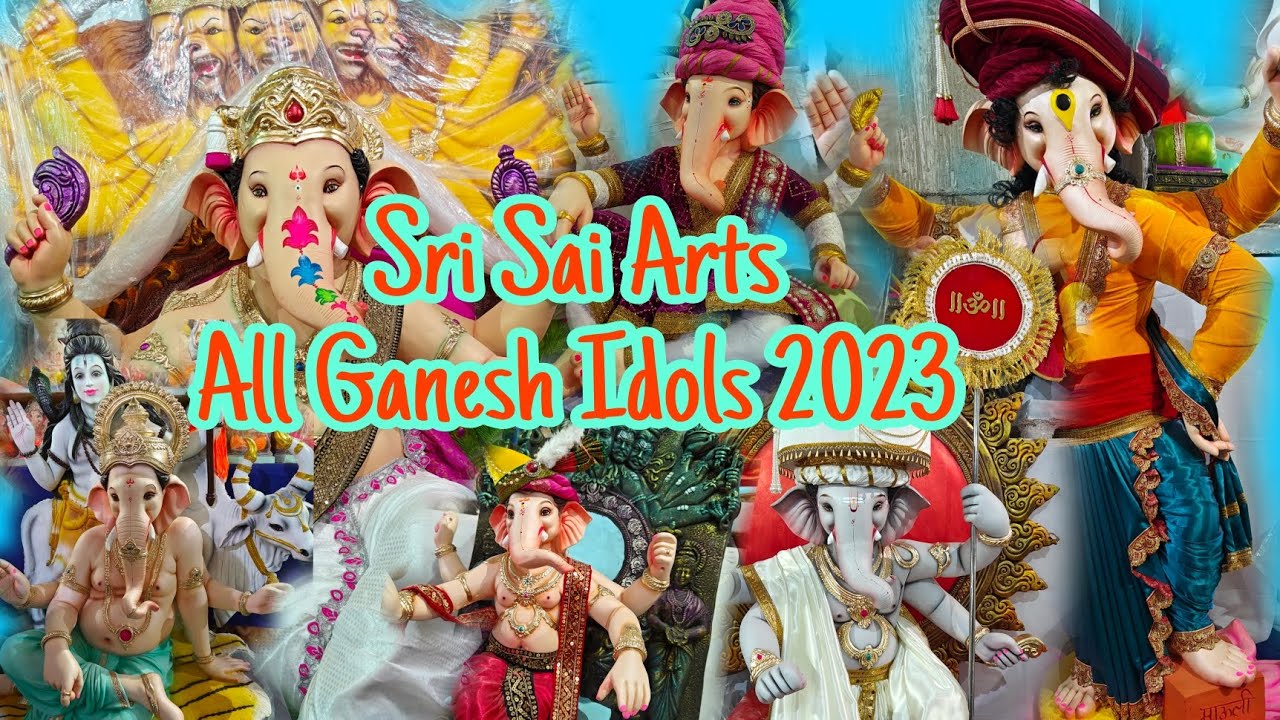 Sri Sai Arts, 9 Inches to 12 feet Ganesh idols | Maharastra & Solapur ...