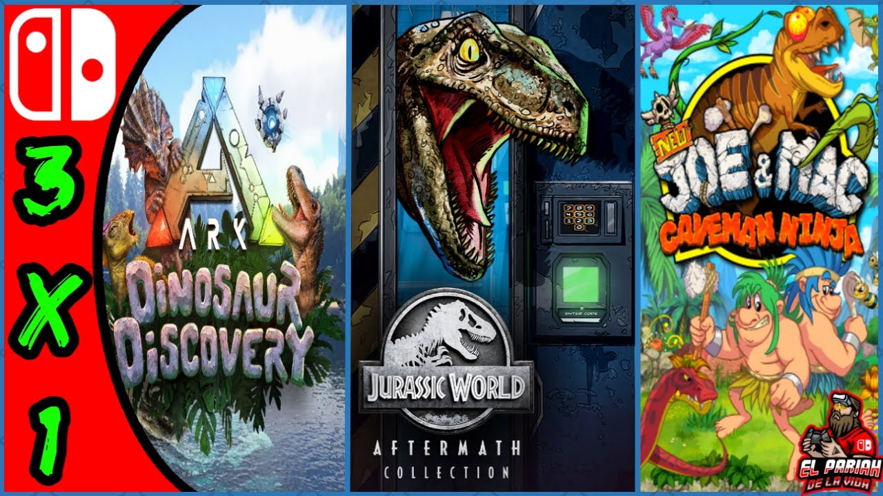 ARK DINOSAUR DISCOVERY | JURASSIC PARK AFTERMATH | NEW JOE & MAC ...