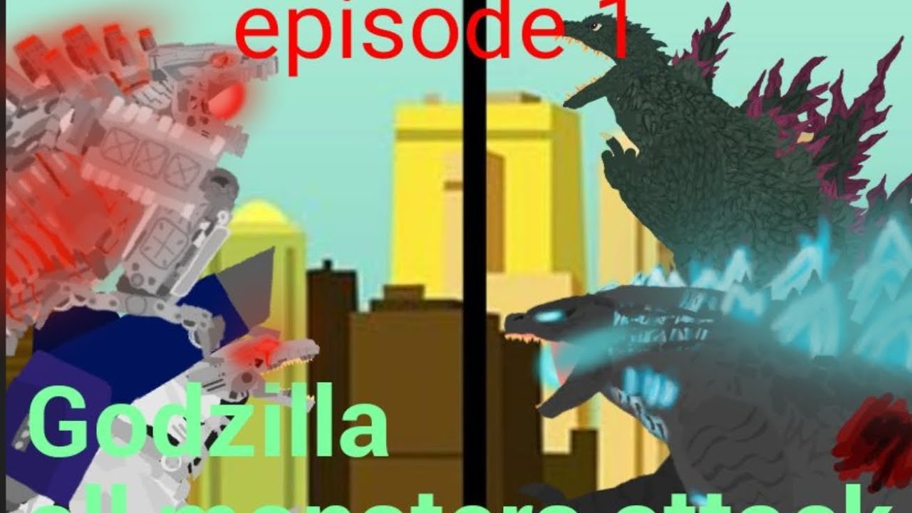 Godzilla all monsters attack | episode 1 | Godzilla animation (second ...