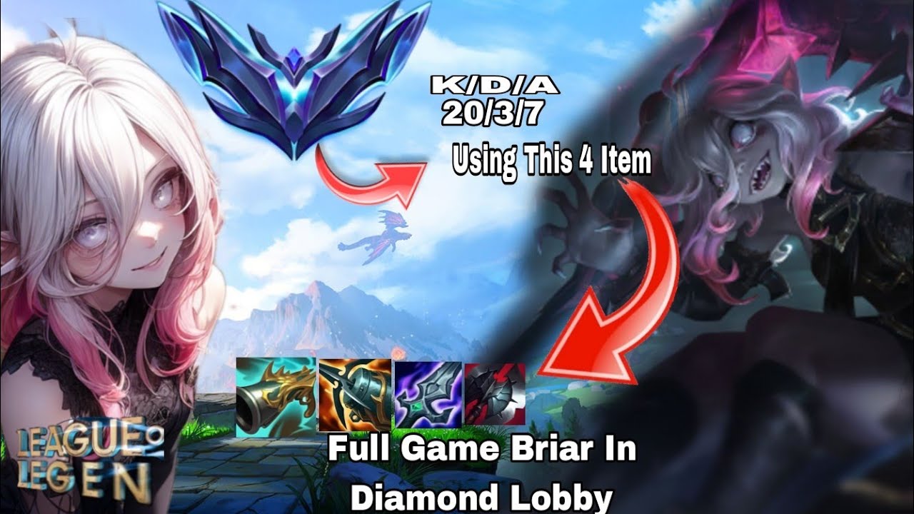 Full Game Briar Build this 4 Item To carry the team In Diamond Lobby #2 ...