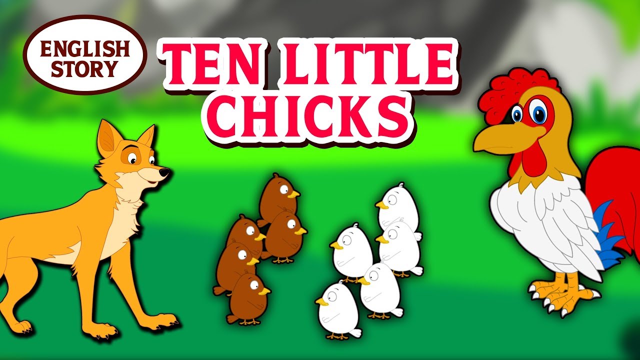 Ten Little Chicks in English | English Story | Bedtime Stories | Fairy ...