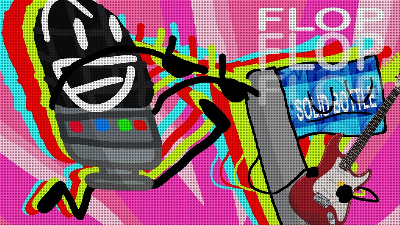 EVERYBODY DO THE FLOP (asdfmovie and fable song) - YouTube