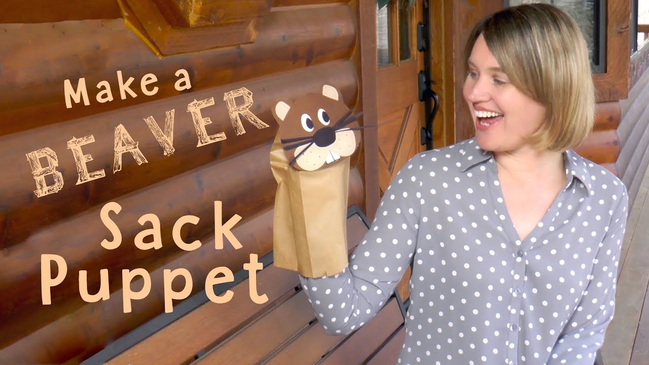 Make A Beaver Sack Puppet Easy DIY Craft Project For Kids YouTube Make A Beaver Sack Puppet Easy DIY Craft Project For Kids YouTube