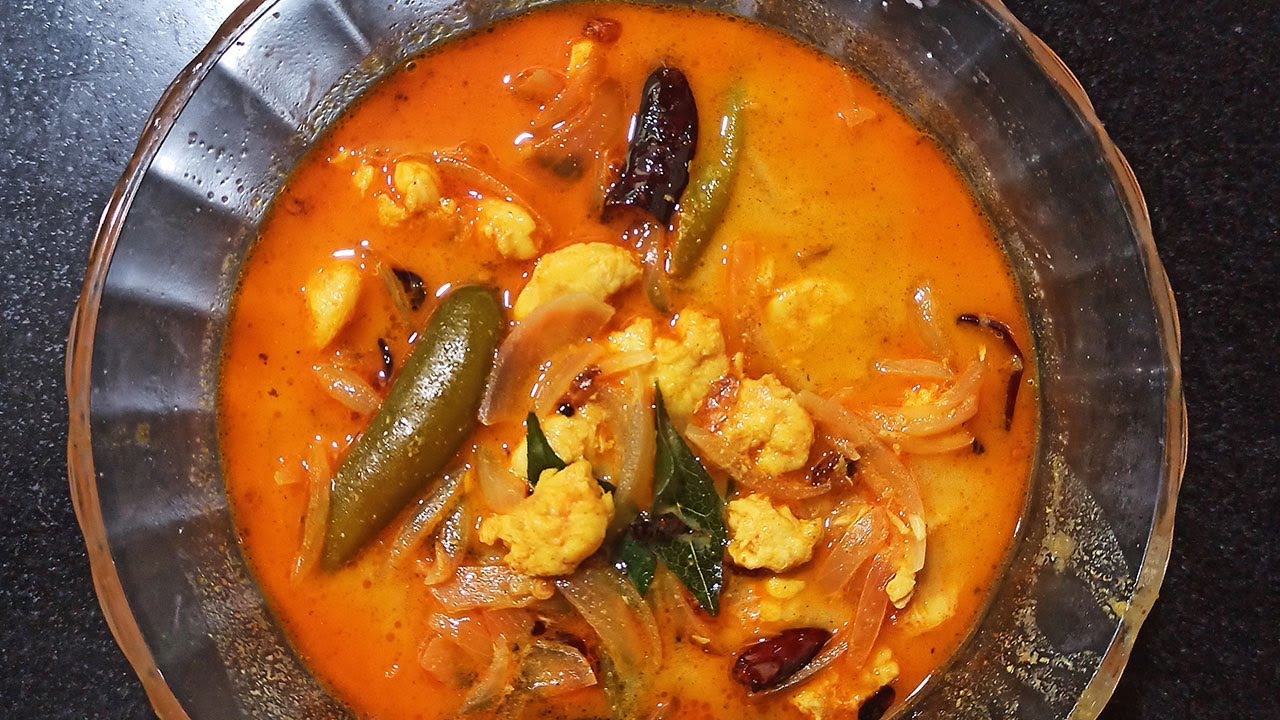 Kudampuliyitta chemmeen curry - YouTube