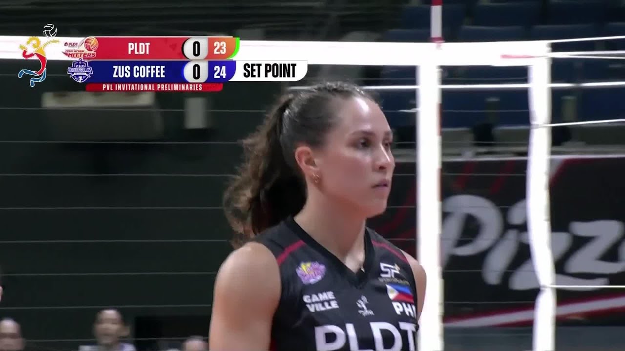 Savi Davison KEEPS THE SPARK ALIVE for PLDT vs. ZUS Coffee in Set 1 ...