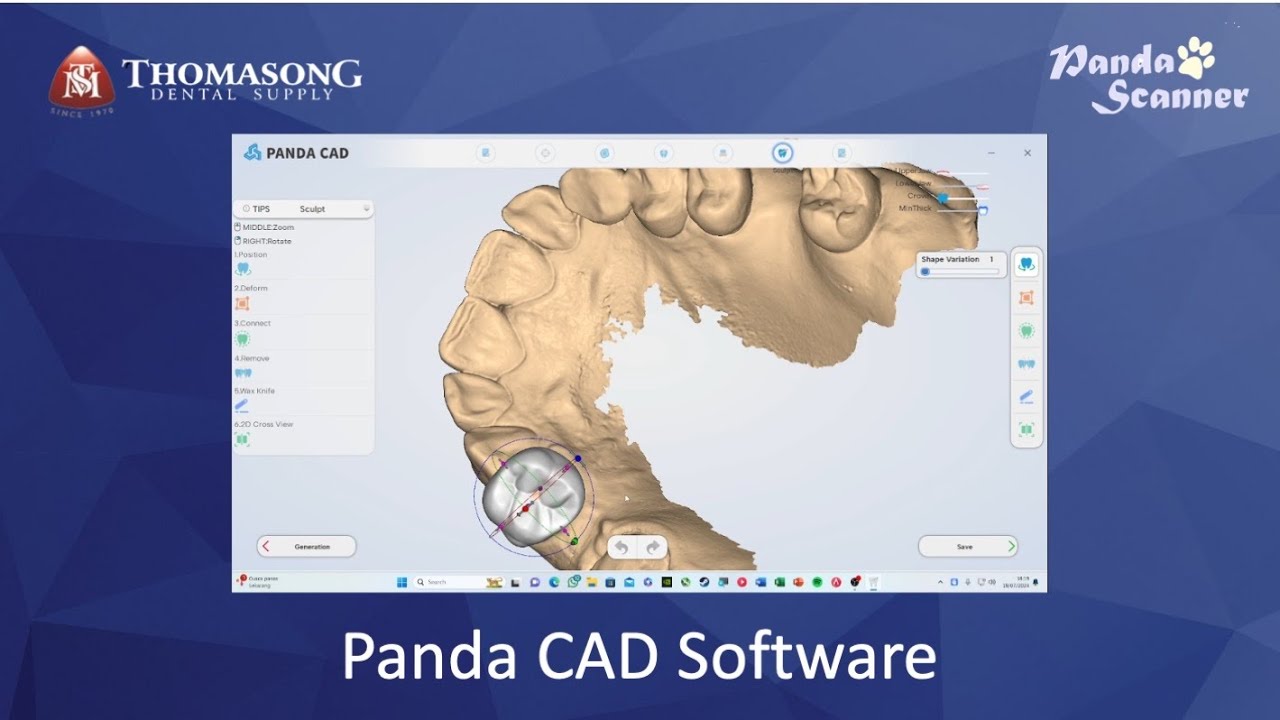 Panda CAD Software - YouTube