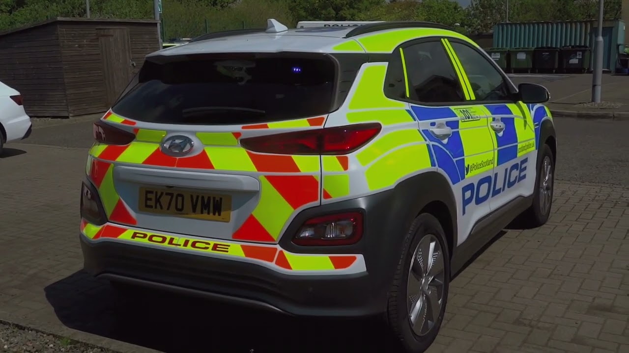 police Scotland electric car - YouTube