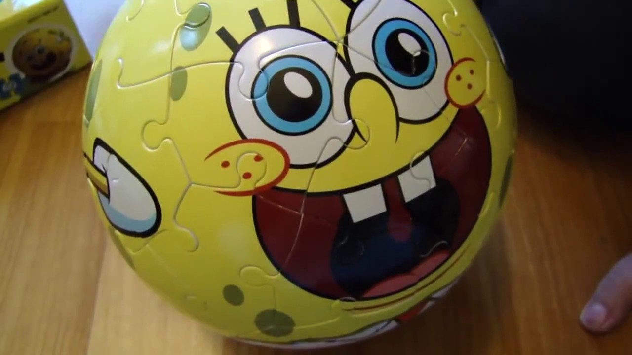 Spongebob Squarepants puzzle sphere by Spiderman Jerry 1 - YouTube