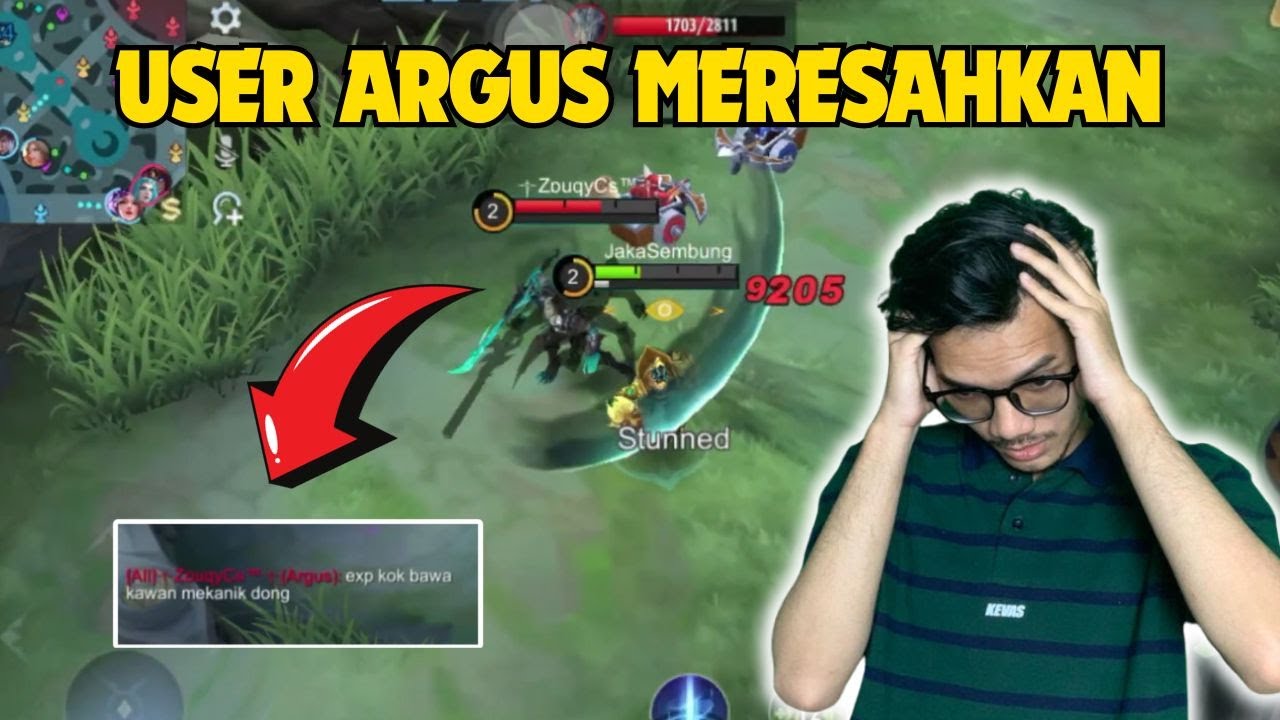 ARGUS BIKIN BINTANG ANGUS - MOBILE LEGENDS - YouTube