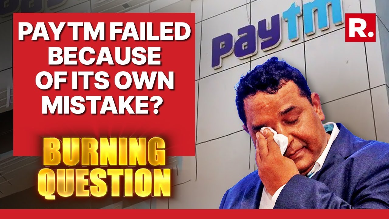 Constant Warning By RBI To PayTm And Added Ignorance Resulted In Its ...