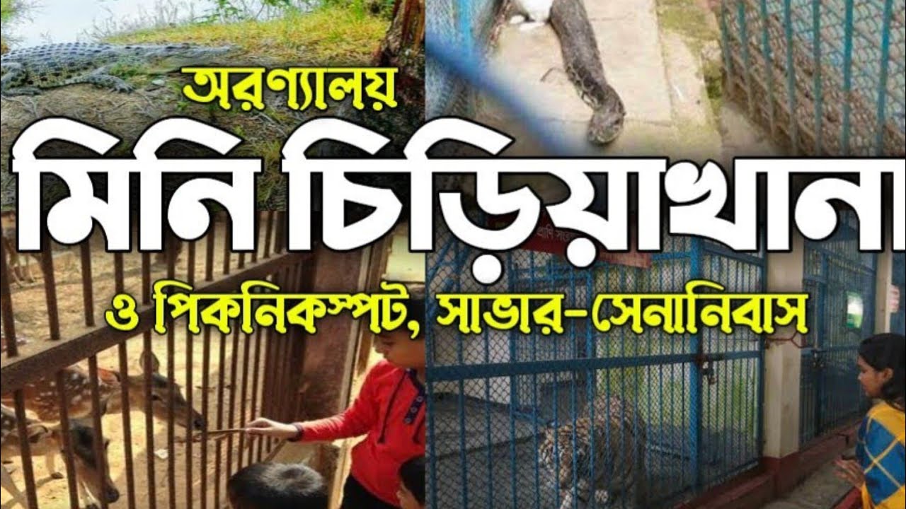 Savar Mini Zoo || সাভার মিনি চিড়িয়াখানা,, সাভার অরণ্যালয়,, মিনি চিড়িয়াখানা,, পিকনিকস্পট ...