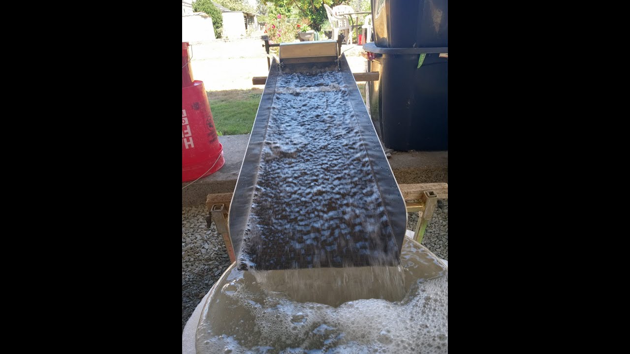 Used Sawtooth Mat to clean up my Gold Wheel tailings, but the Dream Mat ...