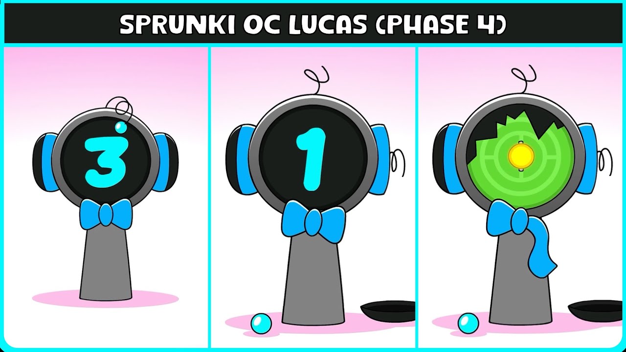 Sprunki OC Lucas All Phases 4 🔥😱🧭 #sprunki #incredibox #trending #oc # ...