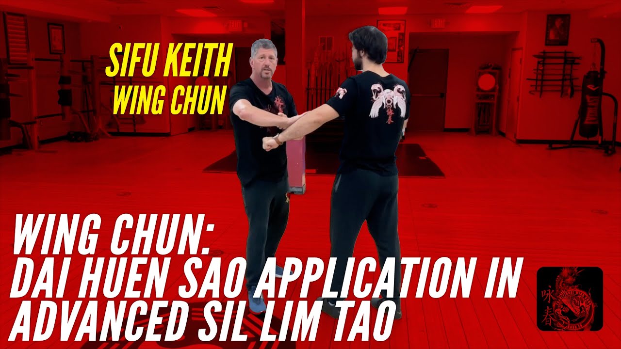 Wing Chun: Dai Huen Sao Application in Advanced Sil Lim Tao - YouTube