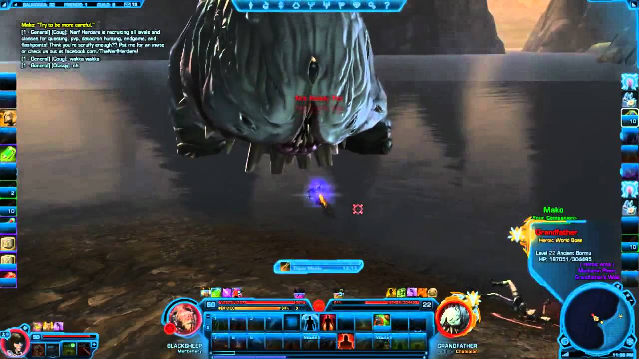 SWTOR Solo World Boss Balmorra (Grandfather) - YouTube