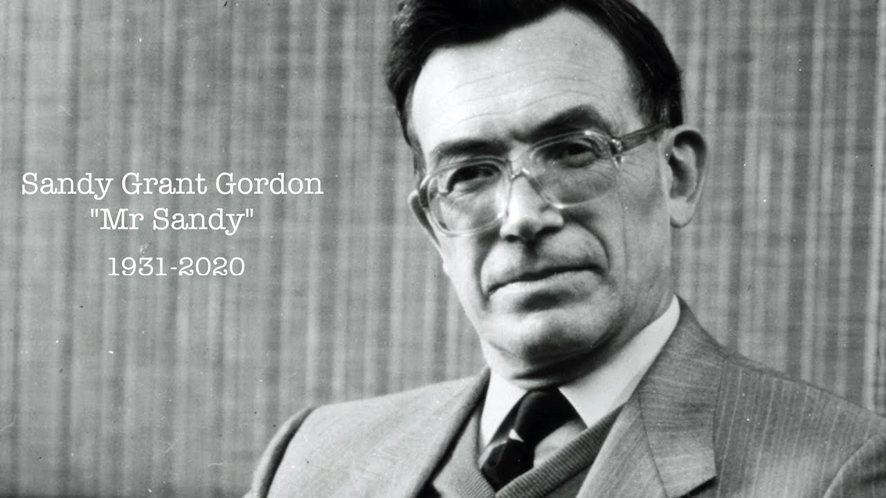 Single Malt Scotch Whisky pioneer: Sandy Grant Gordon .1931-2020. - YouTube