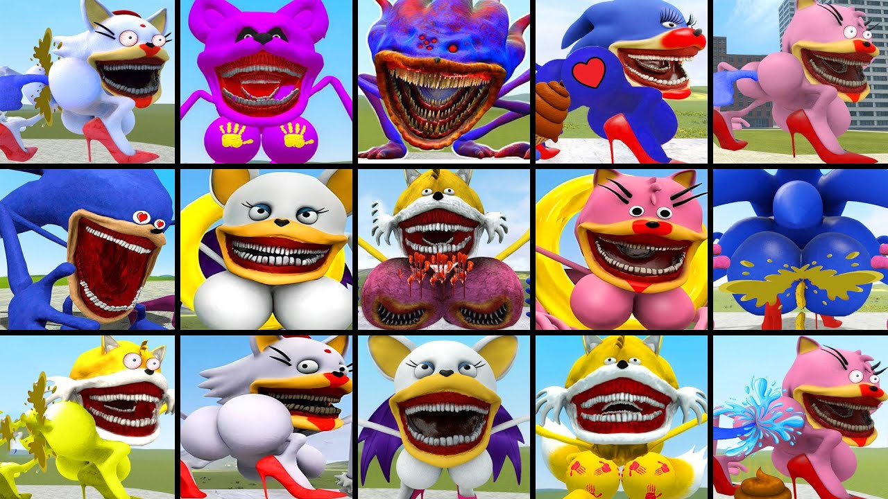 Who Is the Strongest In All The Sonic Tapes Family Vs Sonic Love Story ...