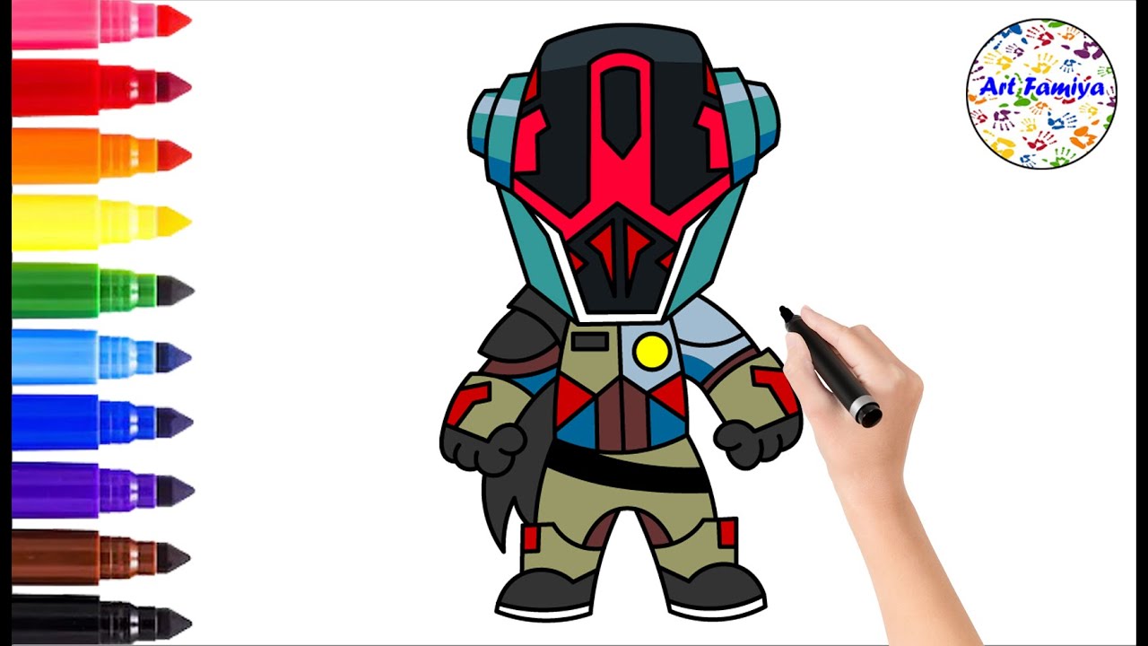 How to Draw The Foundation Fortnite Easy Step By Step – Fortnite ...